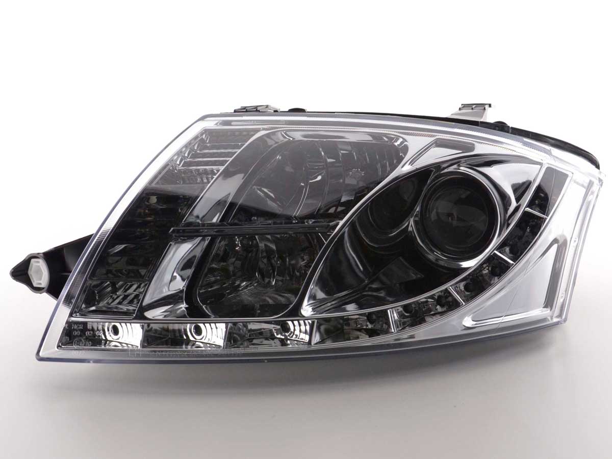 Daylight headlight Audi TT type 8N Yr. 99-06 chrome | Headlights ...
