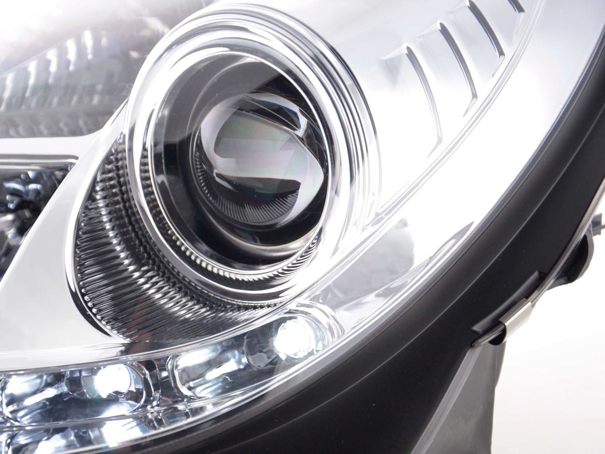 DRL Daylight headlight Mercedes SLK R171 chrome | Headlights | Lights ...