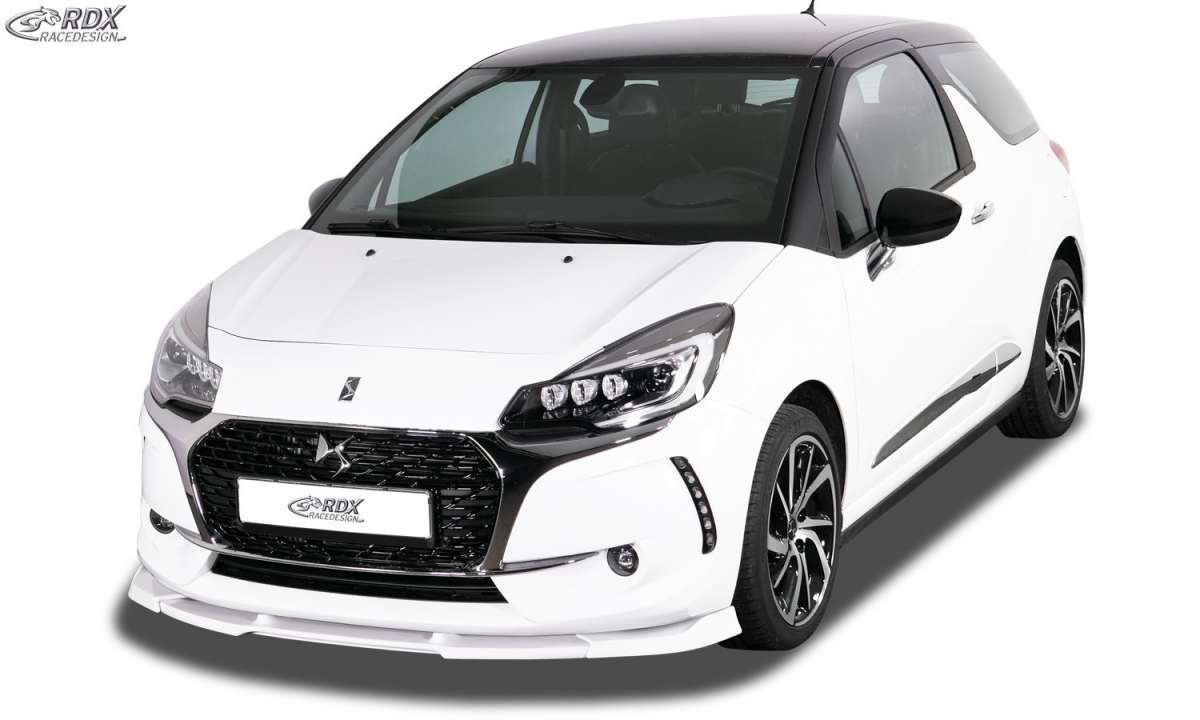 RDX Front Spoiler VARIO-X CITROEN DS3 (2016+) Front Lip Splitter | Lips ...