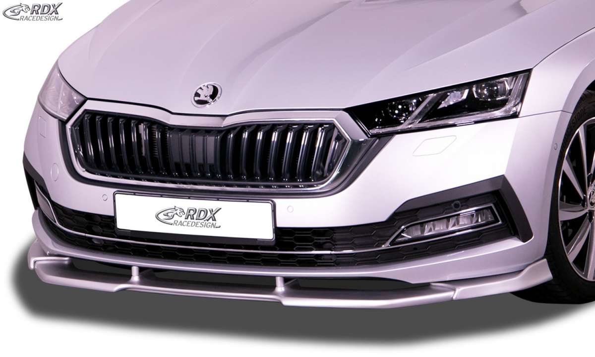 RDX Front Spoiler VARIO-X for SKODA Octavia 4 / IV (NX) Front Lip ...