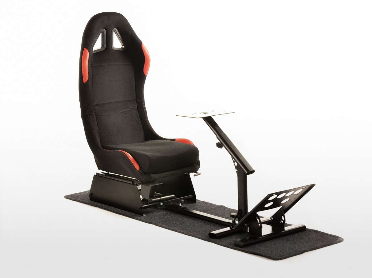 FK game seat racing simulator for racing games at PC or consoles black ...