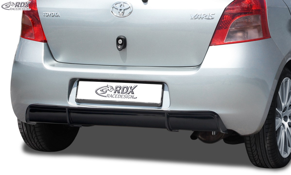 RDX rear bumper extension TOYOTA Yaris P9 2005-2008 Diffusor | Rear ...