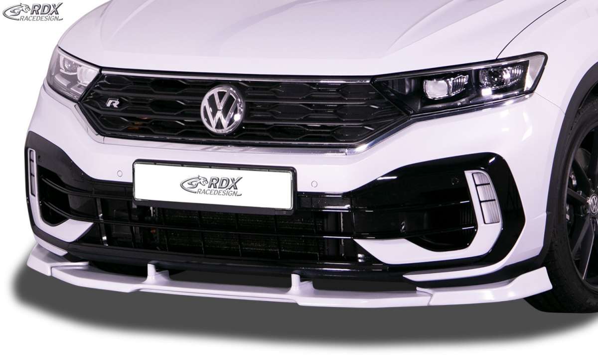 RDX Front Spoiler VARIO-X for VW T-Roc R Front Lip Splitter | Lips ...