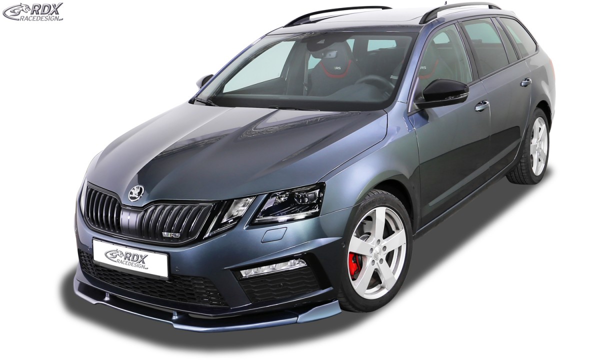 RDX Front Spoiler VARIO-X SKODA Octavia 3 (5E) RS Facelift 2017+ | Lips ...